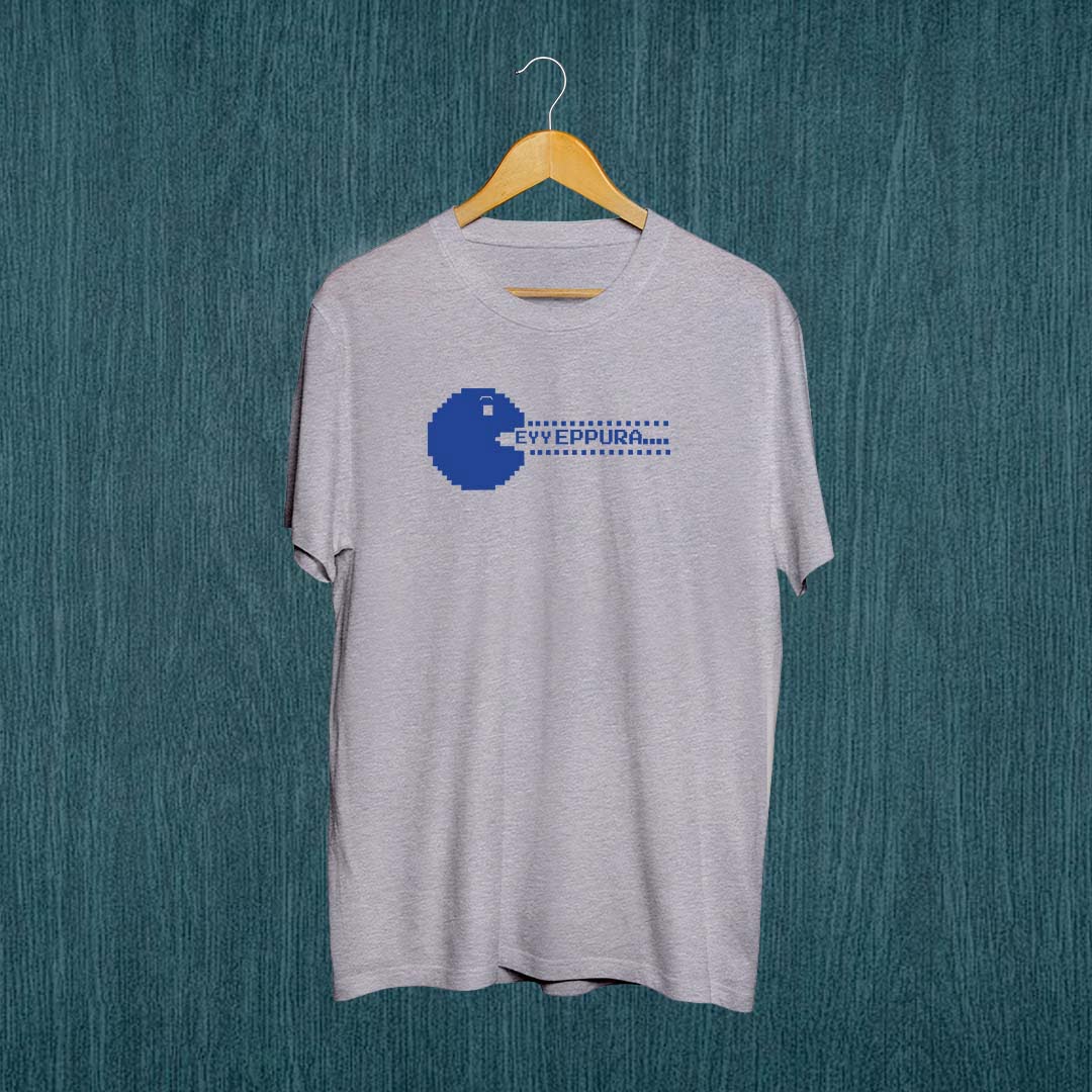 Eyy Eppura Pac Grey Melange T-Shirt - Crazy Punch